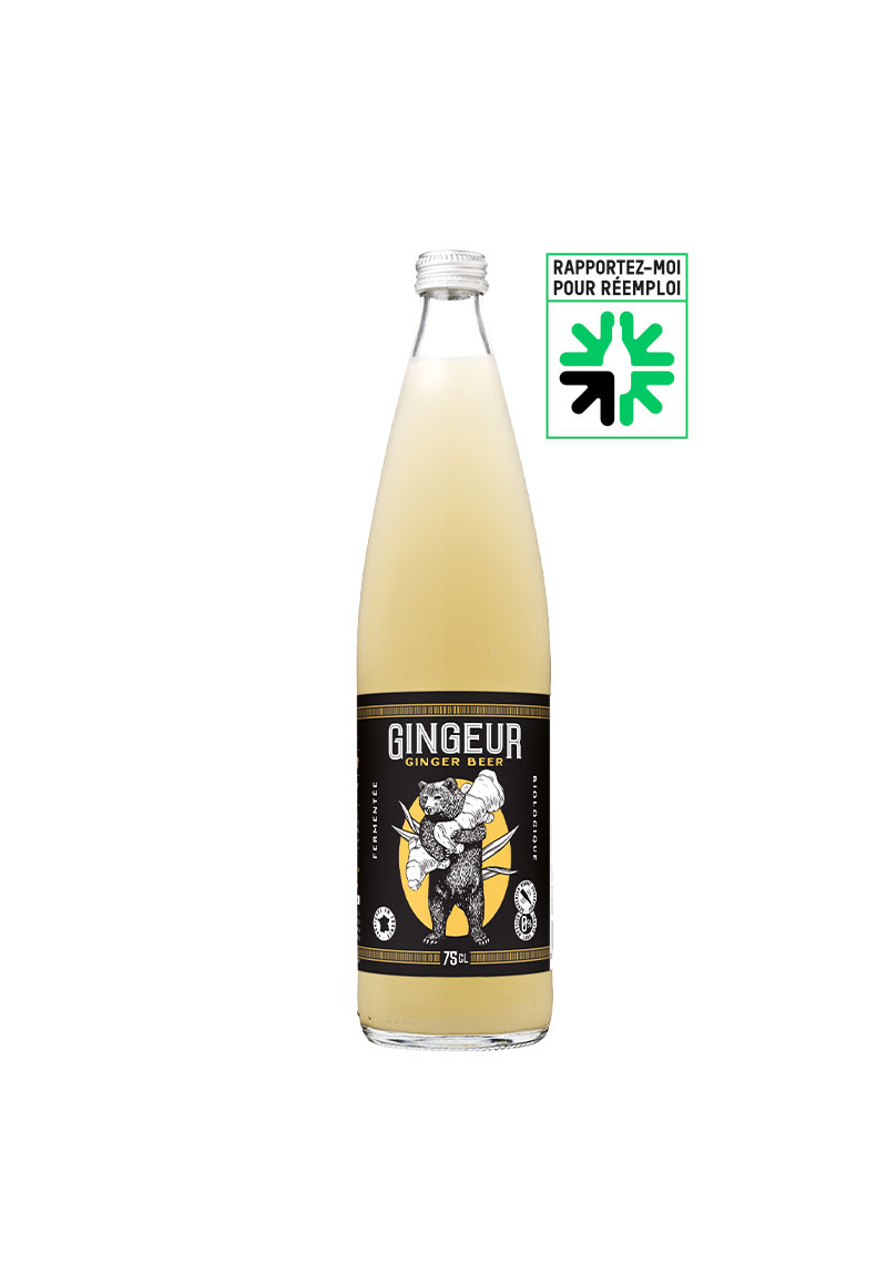 Ginger beer bio et équitable - Gingeur