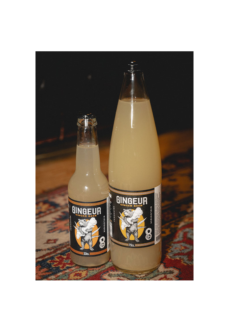 Ginger beer bio et équitable - Gingeur